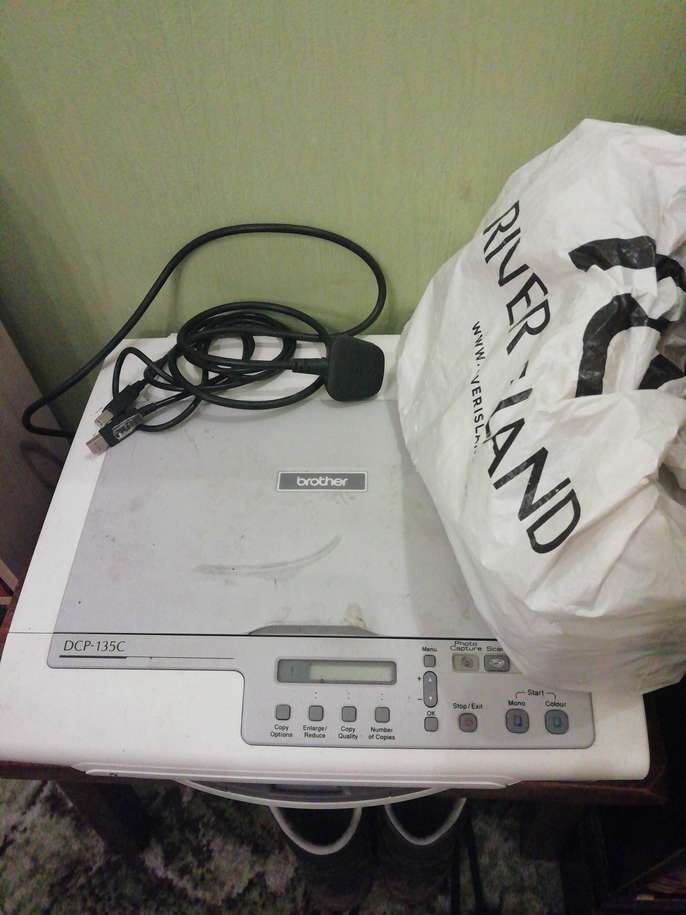 FreelyWheely: Brother dcp-135c printer