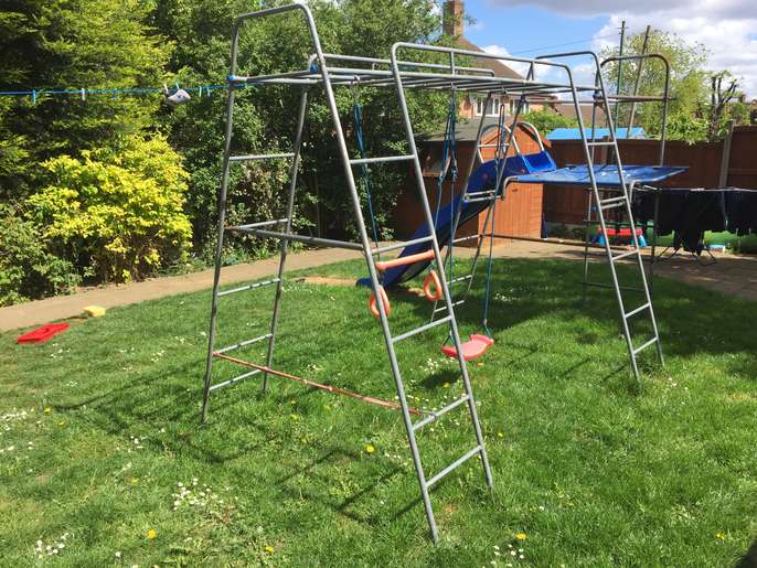 FreelyWheely: TP Toys Climbing frame with slide