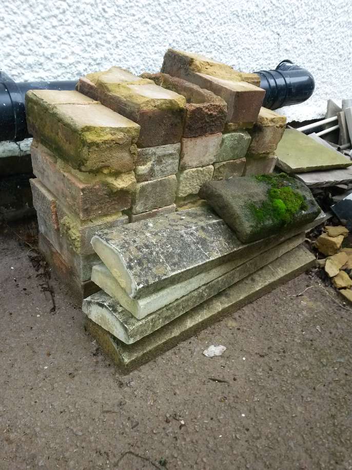 FreelyWheely: Bricks/ coping stones