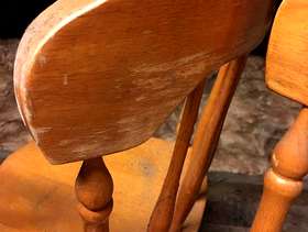 FreelyWheely: Pine chairs REDUCED